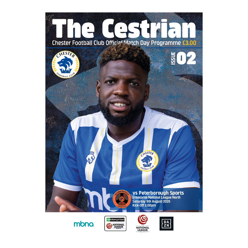2025/26 #02 Digital Chester v Peterborough Sports 09.08.25 National Le ...