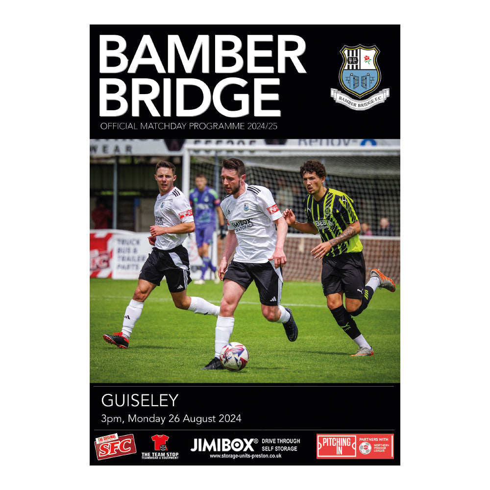 2024/25 #05 Bamber Bridge v Guiseley NPL 26.08.24 Programme ...