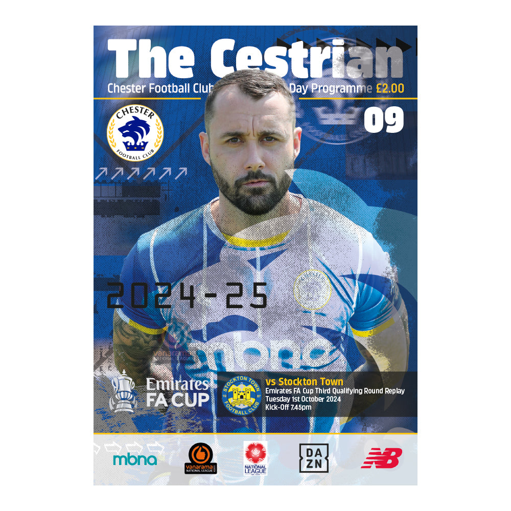 2024/25 #09 Digital Chester v Stockton Town 01.10.24 FA Cup Digital Pr ...