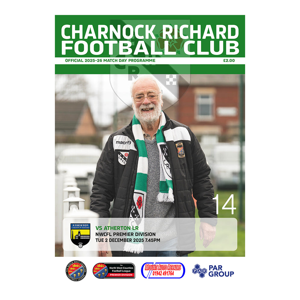 2025/26 #14 Digital Charnock Richard v Atherton LR 02.12.25 NWCFL Digi ...
