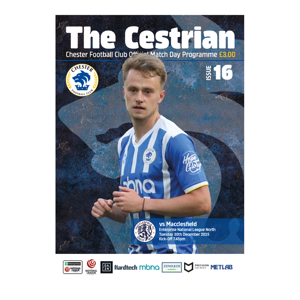 2025/26 #16 Chester v Macclesfield 30.12.25 National League North Prin ...