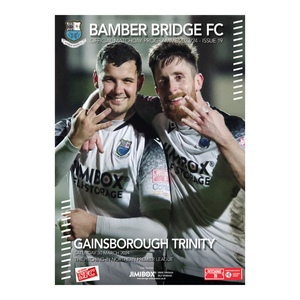 Gainsborough Trinity Football Club Programmes — MatchDayCreative
