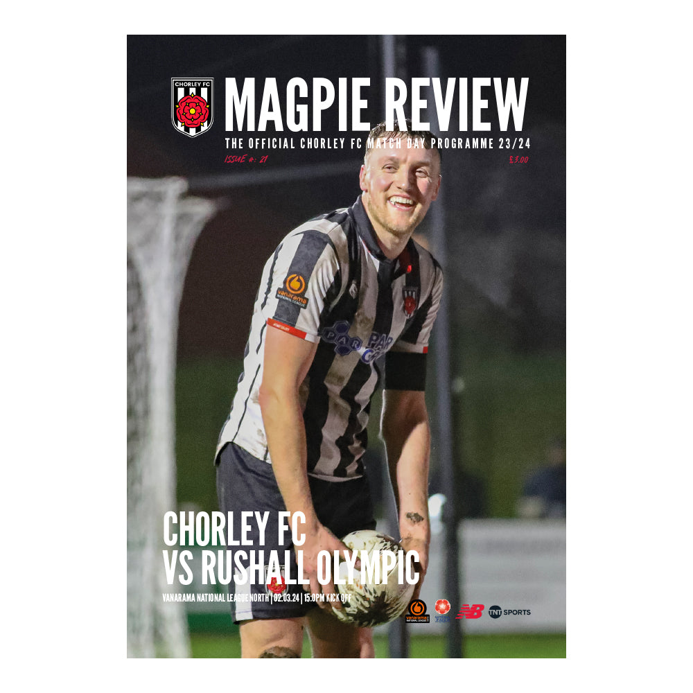 2023/24 #21 Chorley v Rushall Olympic National League North 02.03.24 P ...