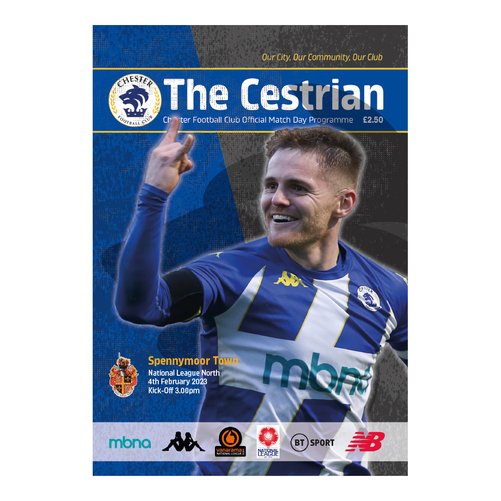 2022/23 #21 Chester v Spennymoor Town National League North 04.02.23 P ...